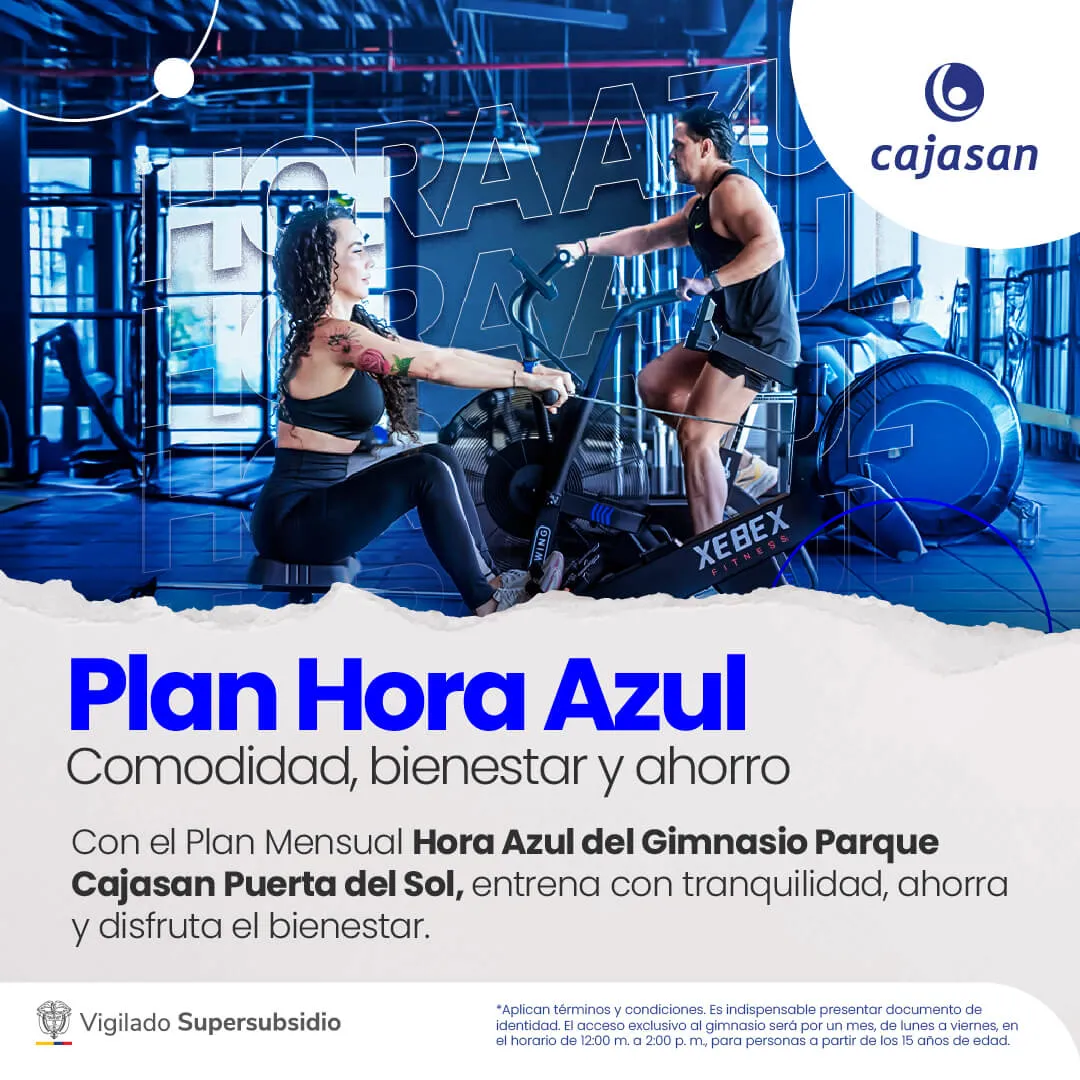 Plan Hora Azul - Cajasan Personas